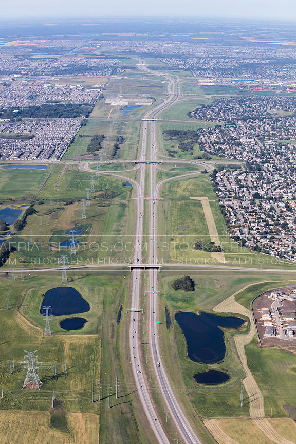 Aerial Photo | Anthony Henday Ring Road, Edmonton