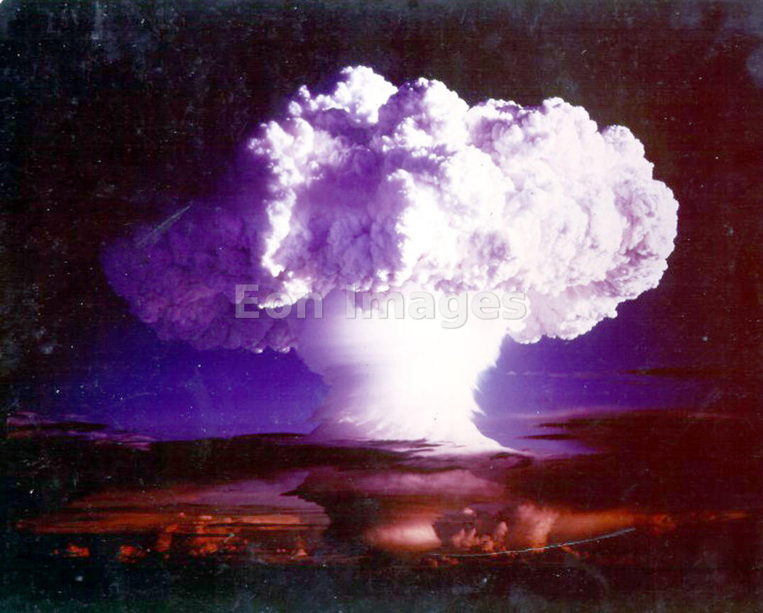 Eon Images | Mushroom cloud from test of first hydrogen bomb