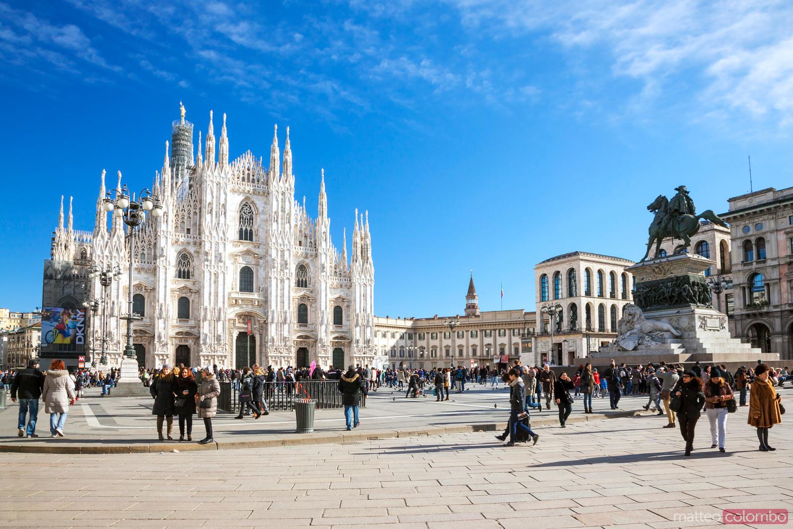 Matteo Colombo Travel Photography | Famous Piazza del Duomo, Milan ...