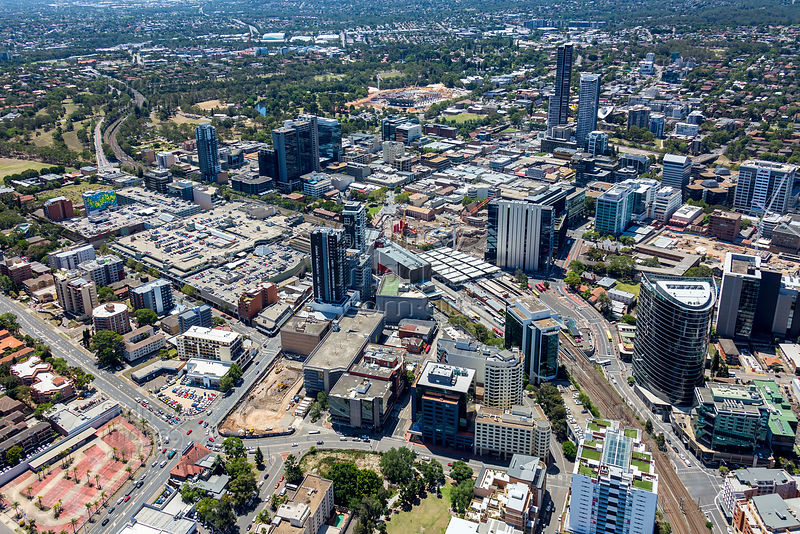 Sydney Aerial Photography - Parramatta Aerial Photography