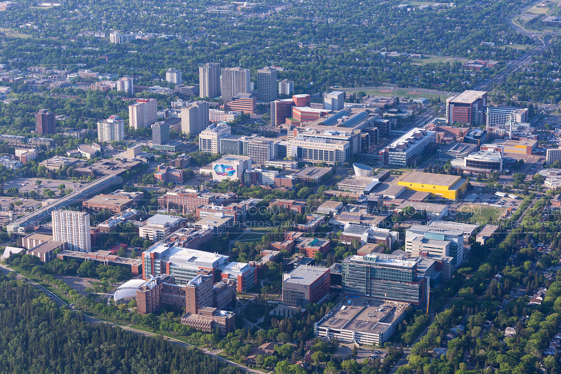 Aerial Photo | University of Alberta Campus