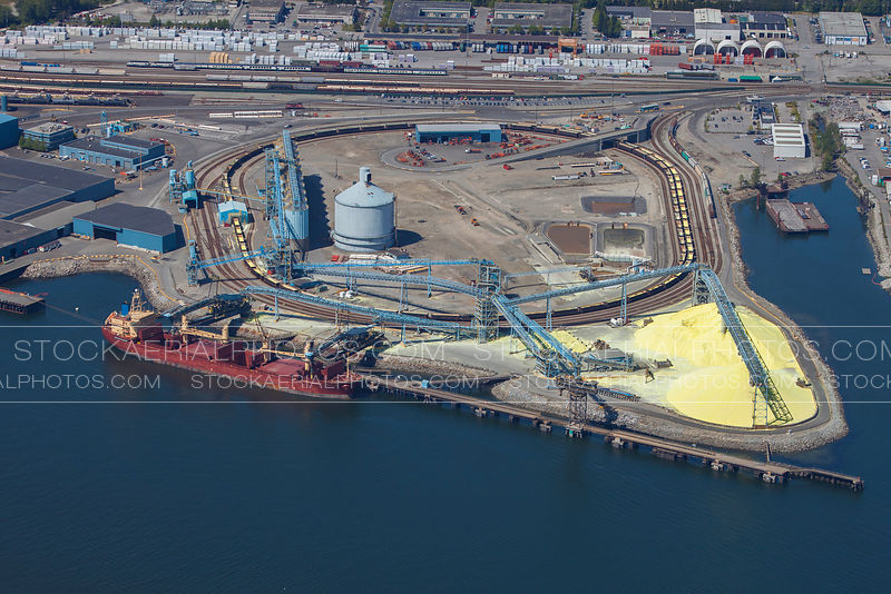 Aerial Photo | Steel Factory, Hamilton Ontario