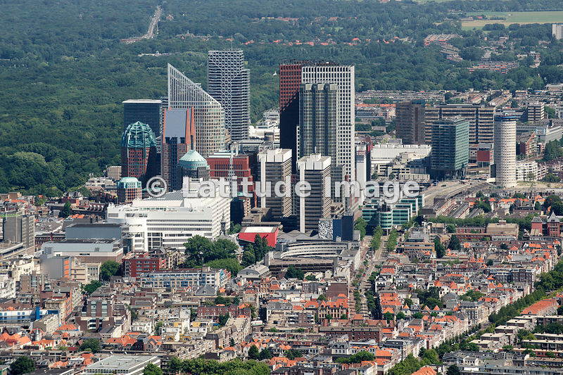 Latitude Image | Den Haag City Skyline, Netherlands aerial photo