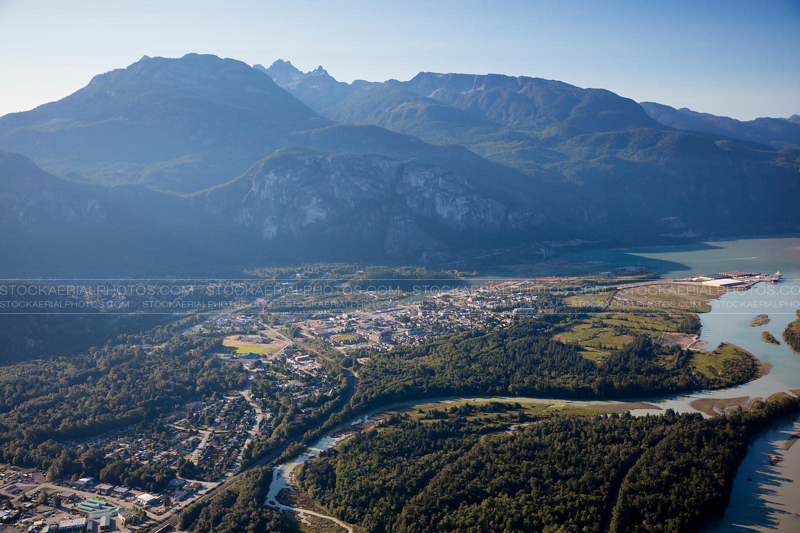 Aerial Photo | Squamish, British Columbia