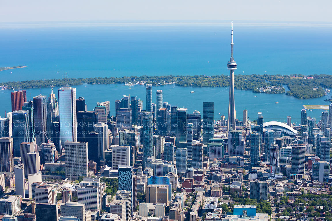 Aerial Photo | Toronto City Skyline 2015