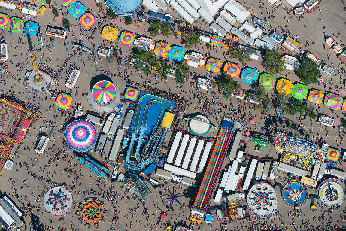 Aerial Photo | Calgary Stampede