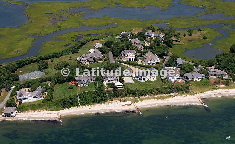 Latitude Image | Squaw Island, Hyannis aerial photo