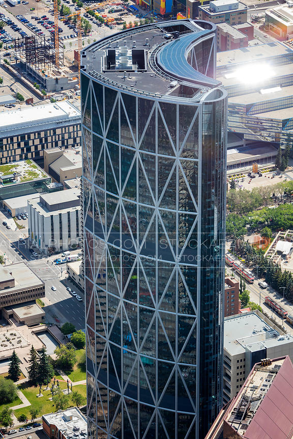 Aerial Photo | Bow Building, Calgary