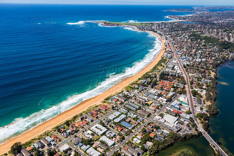 Aerial Stock Image - Narrabeen Beach