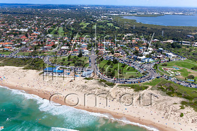 Aerial Stock Image - Wanda Beach Surf Club