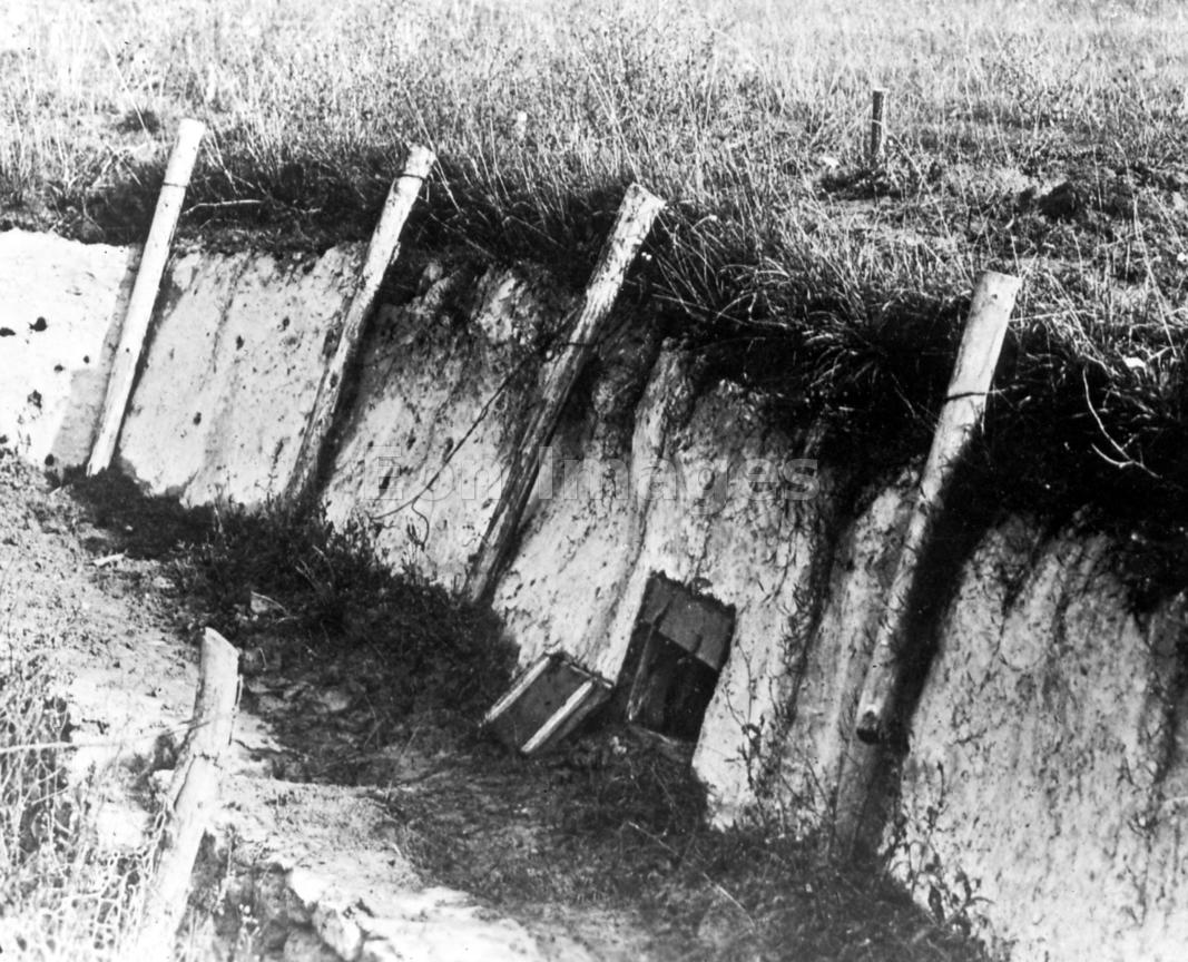 Eon Images | German trench during WWI Meuse-Argonne offensive