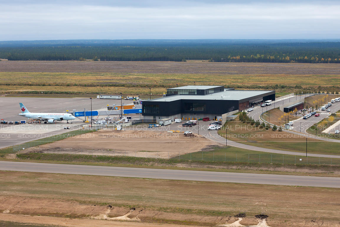 Aerial Photo | Fort McMurray Airport Terminal