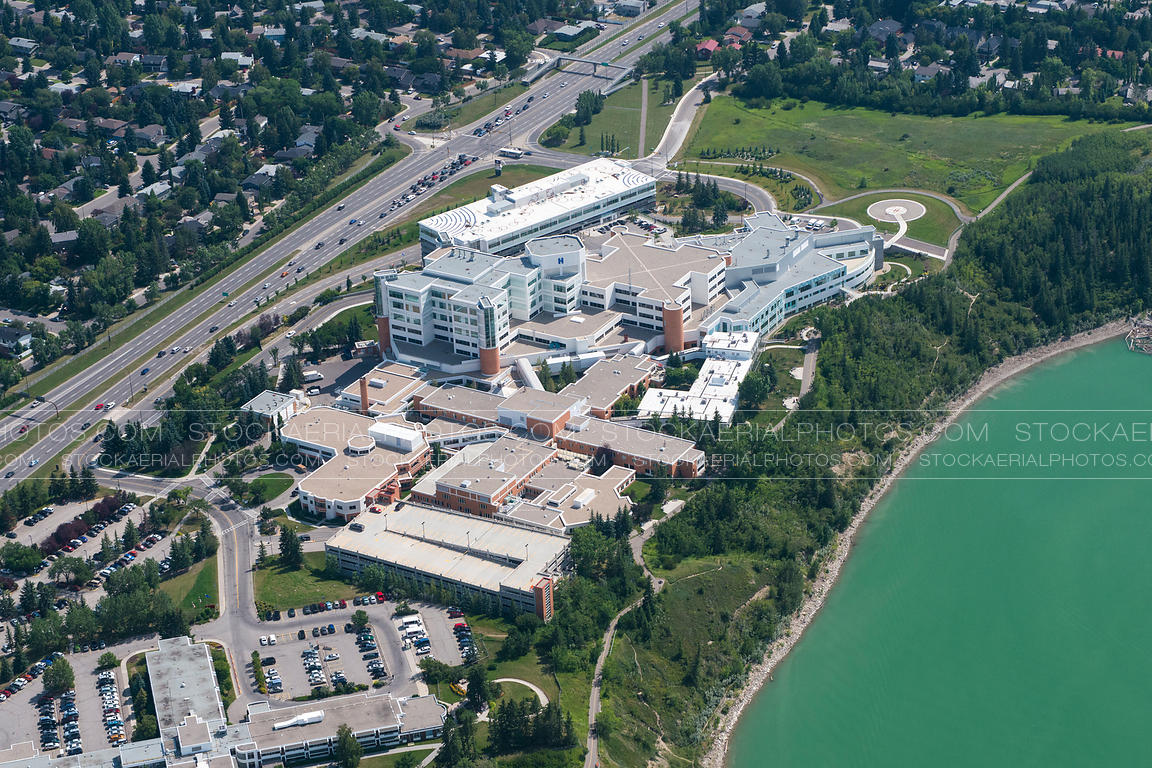 Aerial Photo | Rockyview General Hospital, Calgary Alberta