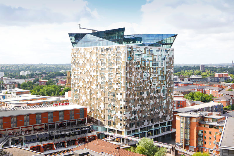 Images of Birmingham Photo Library The Cube building, Birmingham, West ...