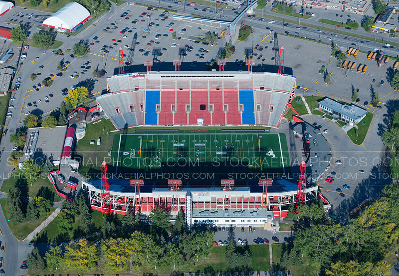 Aerial Photo | McMahon Stadium, Calgary Alberta