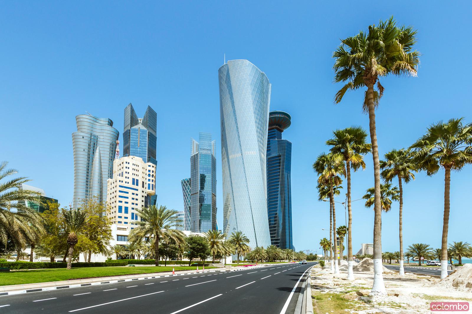 Matteo Colombo Travel Photography | Doha modern city at daytime, Qatar ...