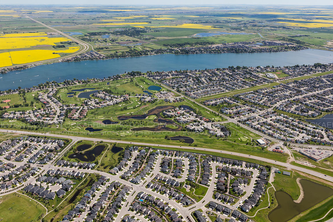 Aerial Photo | Chestermere, Alberta