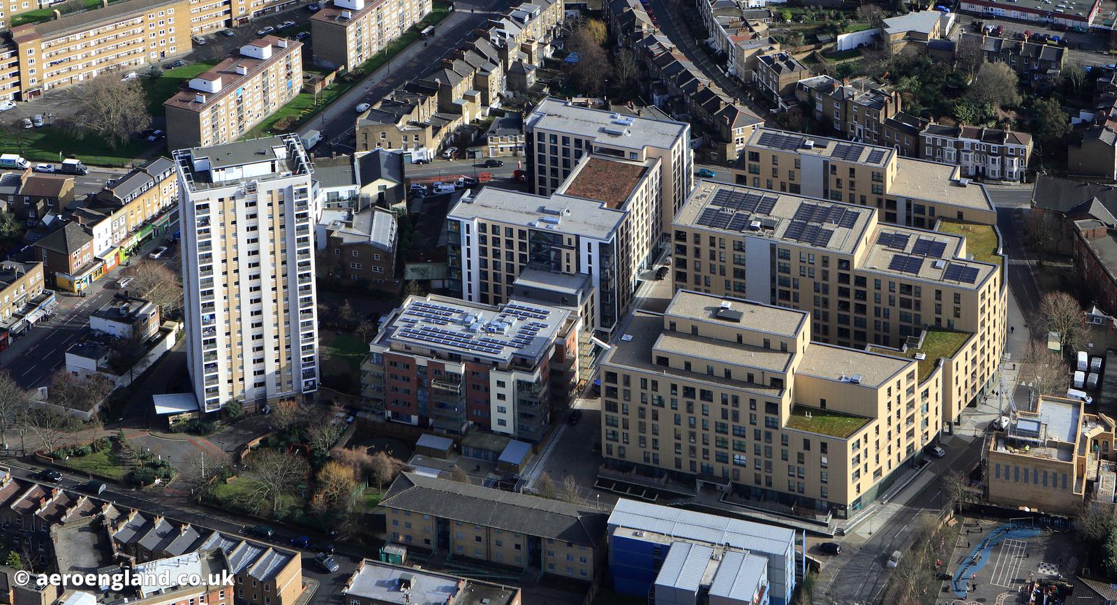 aeroengland | The Quadrant, Stockwell Green, London, SW9 aerial photograph