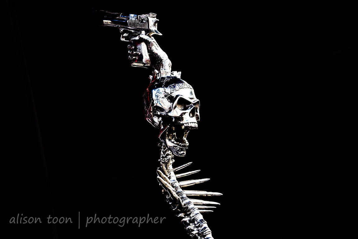 ALISON TOON | PHOTOGRAPHER | Ivan Moody's mic stand, Five Finger Death ...