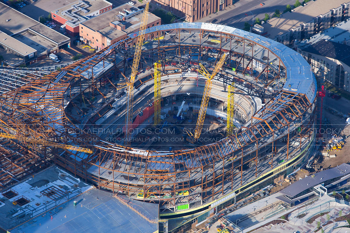 Aerial Photo | Rogers Place, Edmonton
