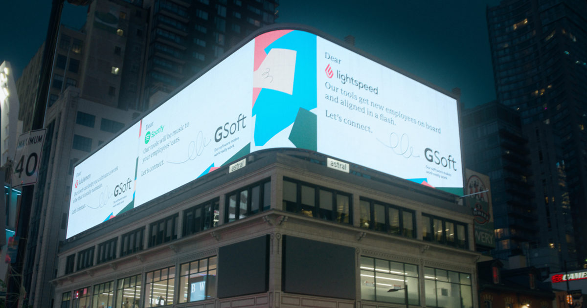 Press Release | Hello, we’re GSoft | LG2