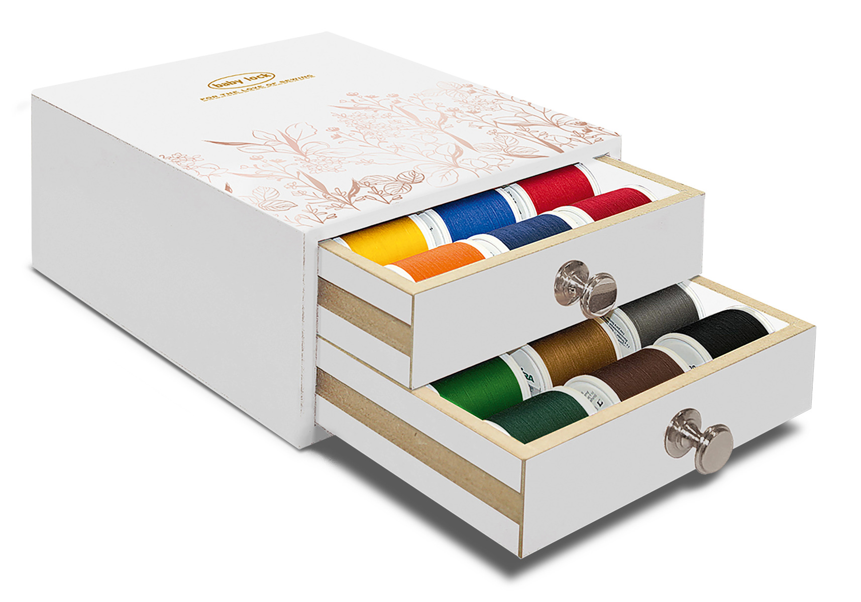 Baby Lock Mini Sensa Green Thread Chest