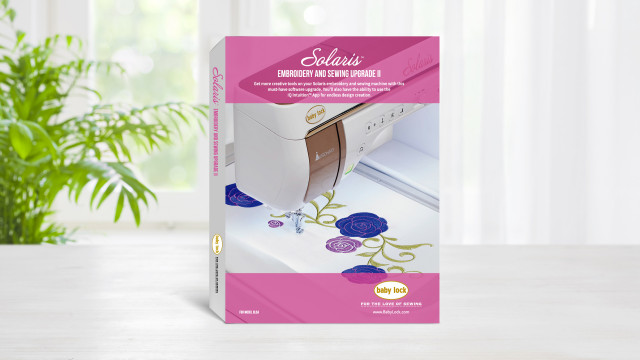 Baby Lock Solaris Embroidery and Sewing Upgrade 2