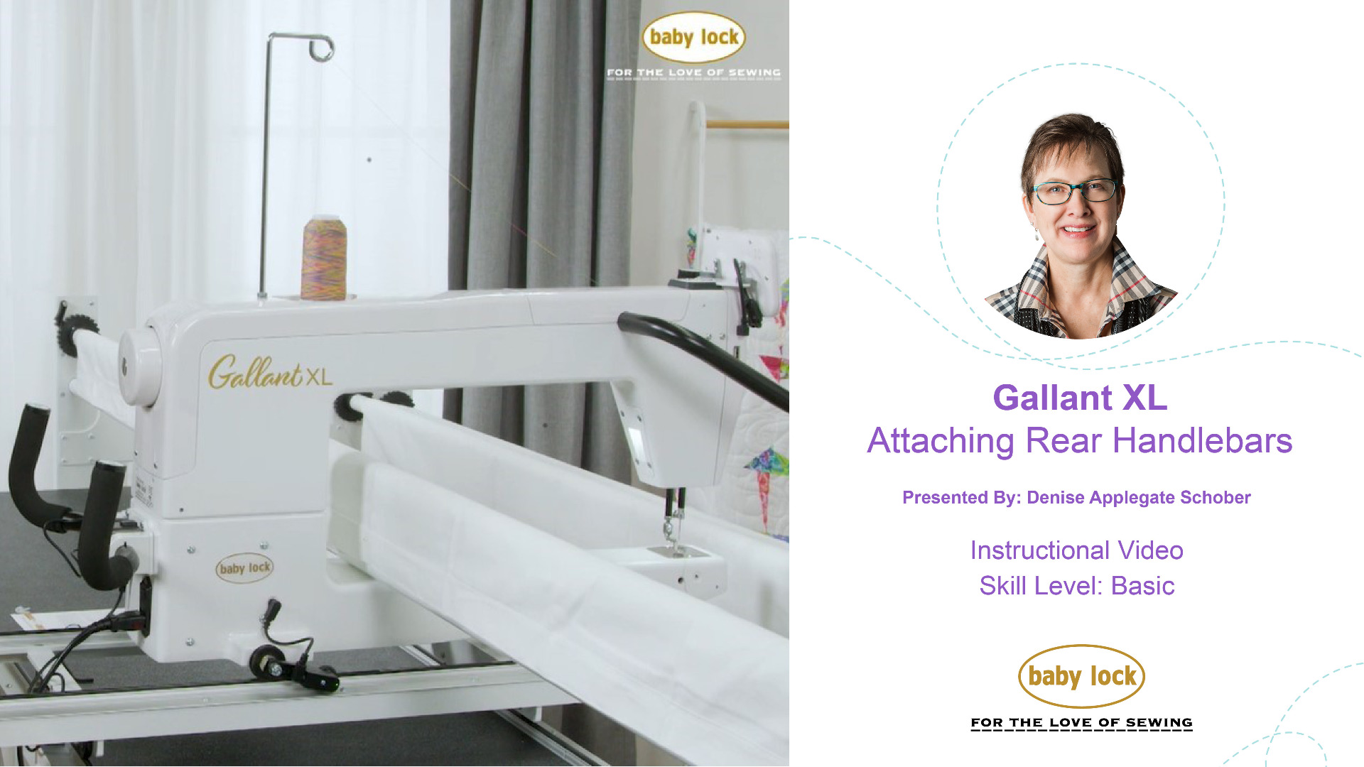 Gallant XL Attaching Rear Handle Bars