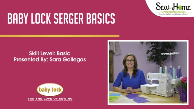 Baby Lock - Serger Troubleshooting