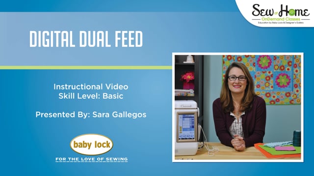 Understanding and Using Your Walking Foot & Digital Dual Feed