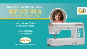 Baby Lock Aerial Sewing and Embroidery Machine