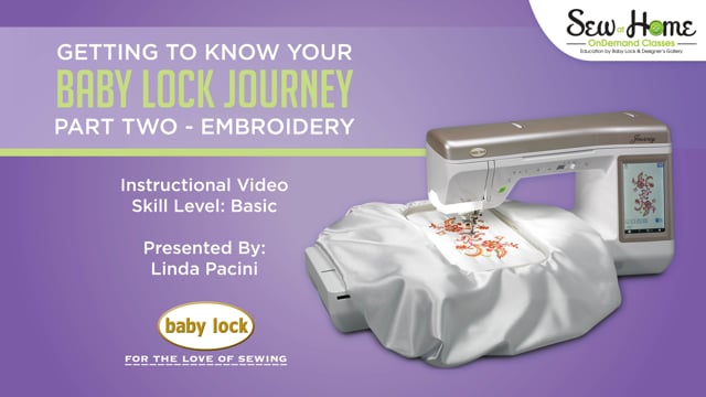 Baby Lock Machine: Journey