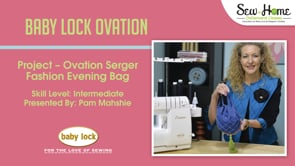 Project - Ovation Serger Flower Pillow