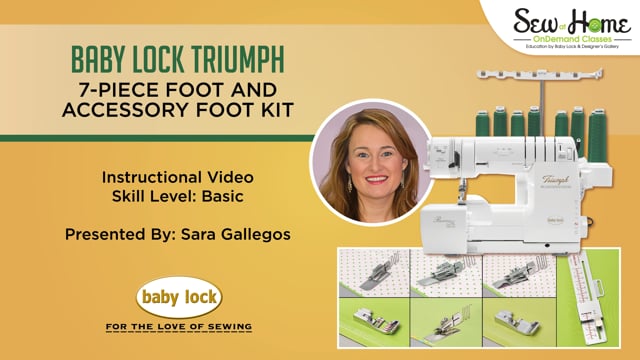 Baby Lock Triumph Classes | SEWED