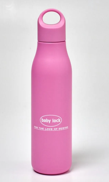 Baby Lock - Baby Lock Logo Stainless Steel Bottle - Pink - Vacuum Insulated