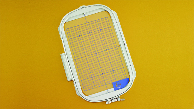 Baby Lock Accessory: 8" x 12" Embroidery Hoop and Grid
