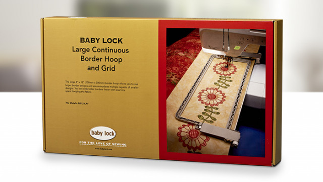 Baby Lock - Baby Lock Accessory: LARGE Continuous Border Hoop