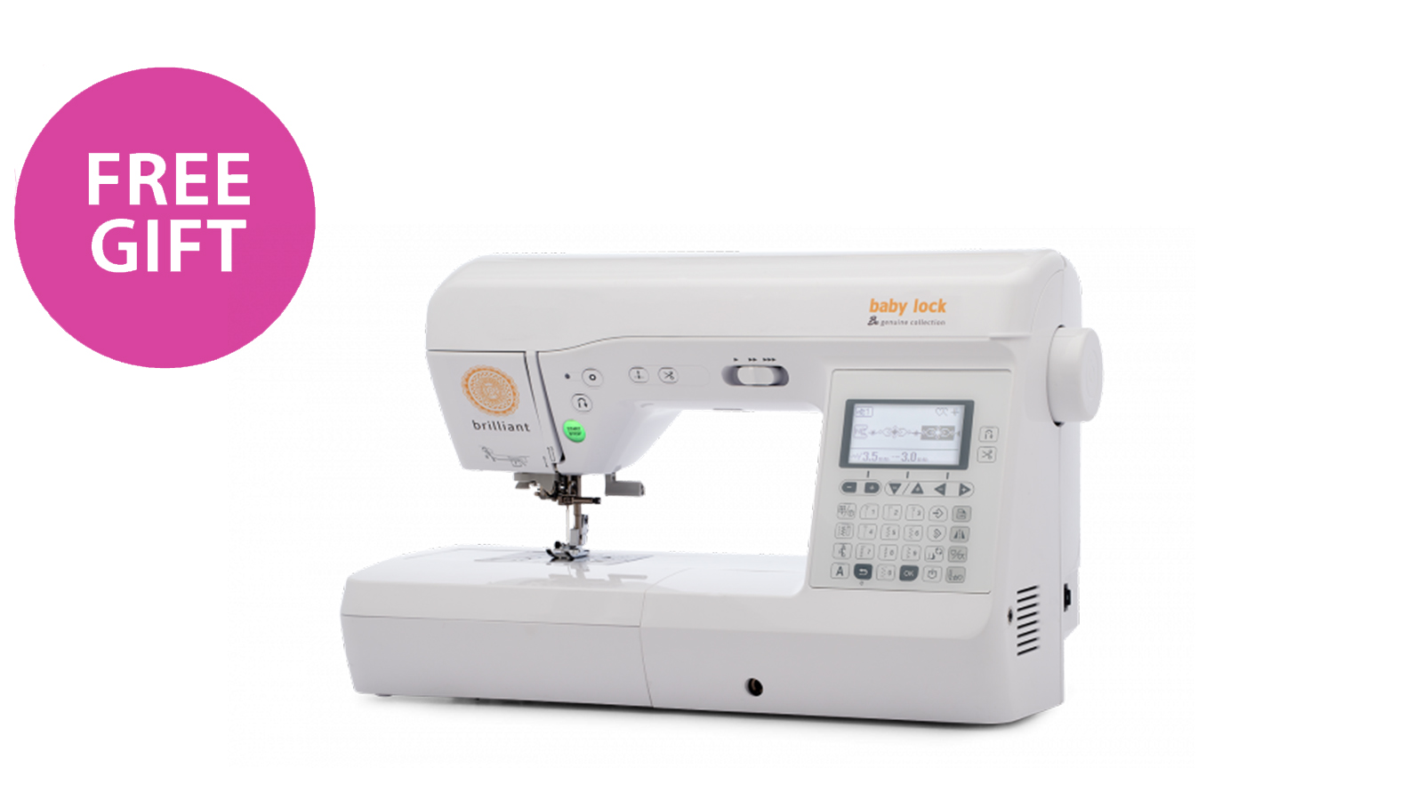 Baby Lock Brilliant Sewing Machine