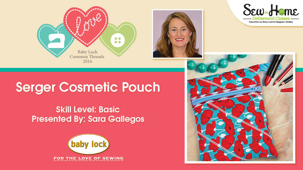 Project: Serger Cosmetic Pouch