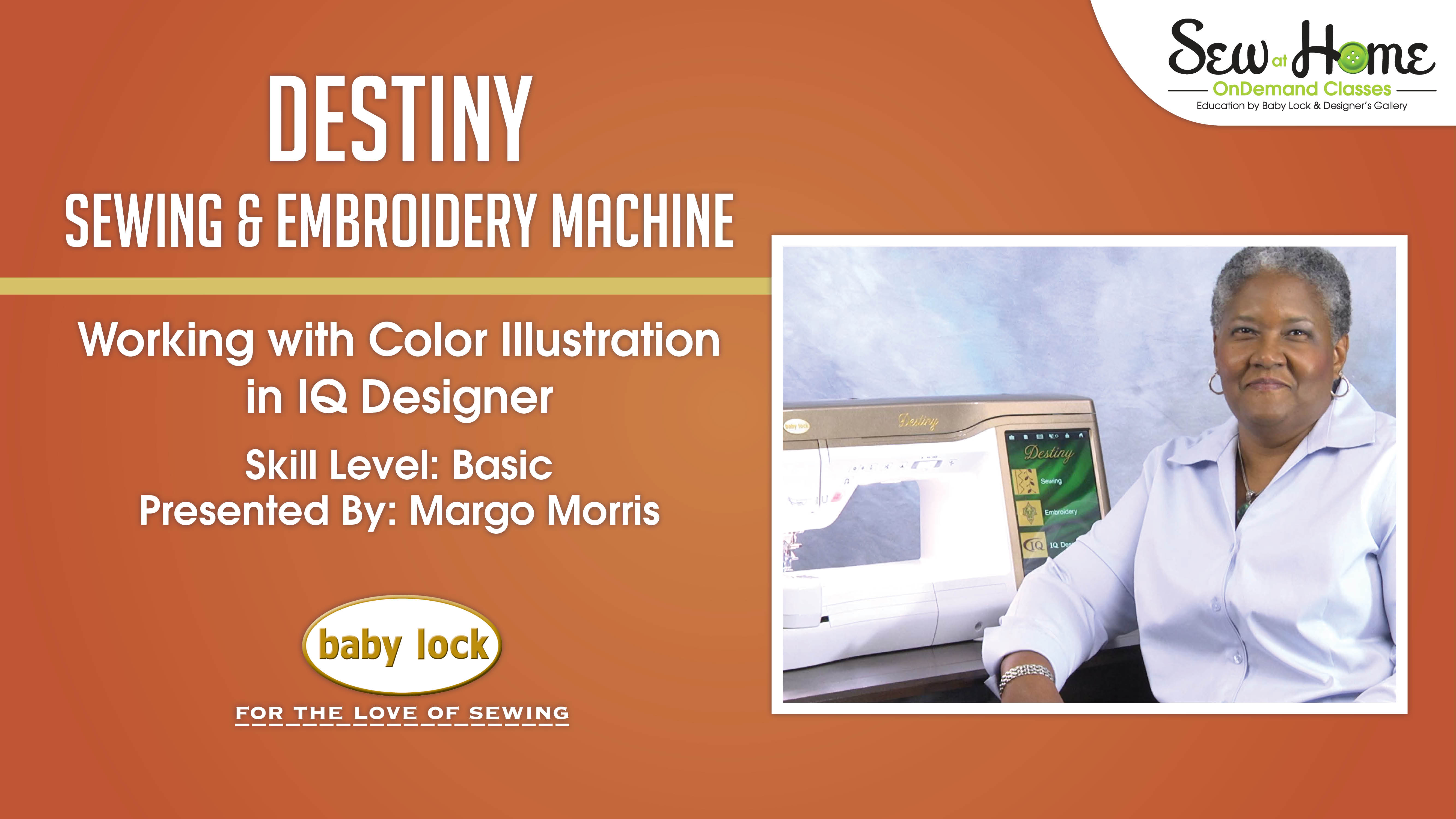 Destiny-Working with a Color Illustration in IQ Designer