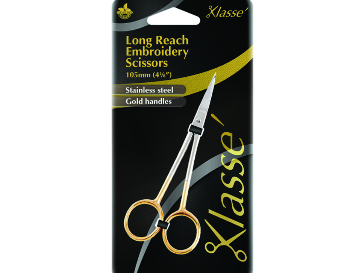 Baby Lock - Klasse Ornate 4-1/8in Long Reach Embroidery Scissors