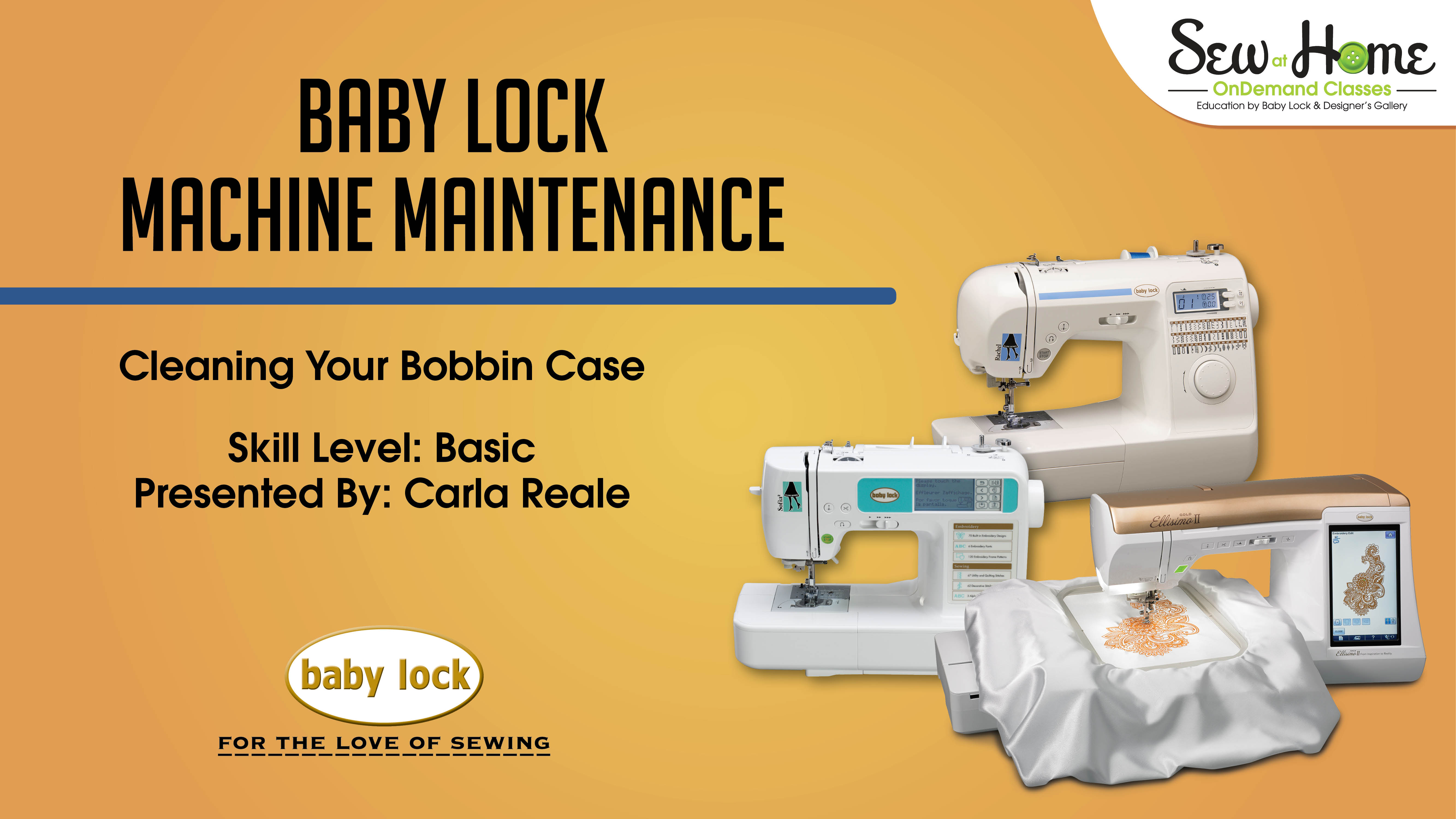Baby Lock Machine Maintenance/Cleaning the Bobbin Area of your Baby Lock