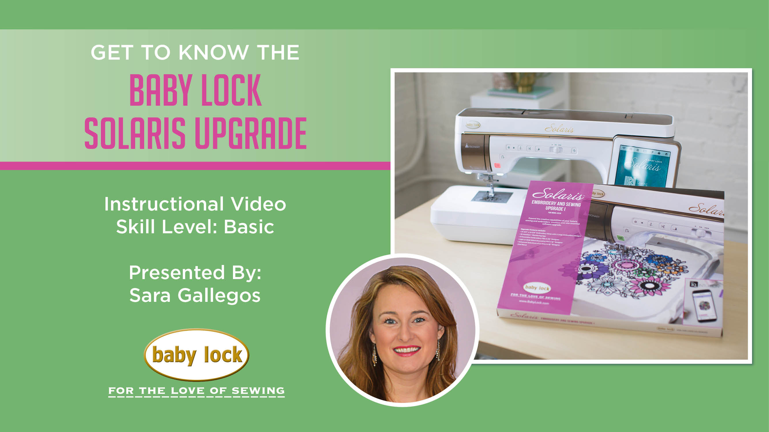 Get to Know the Baby Lock Solaris Upgrade