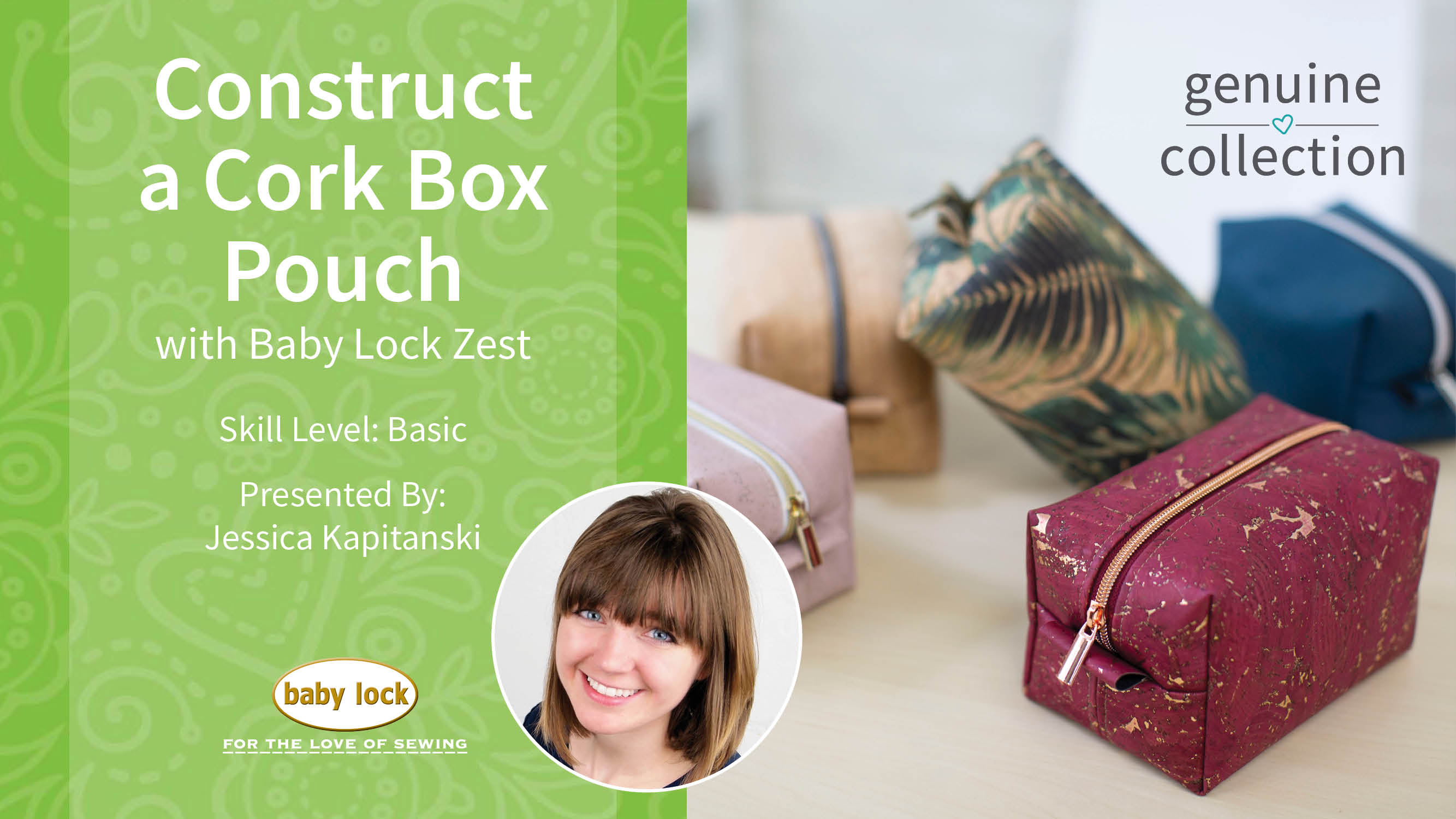 Construct a Cork Box Pouch with Jessica Kapitanski