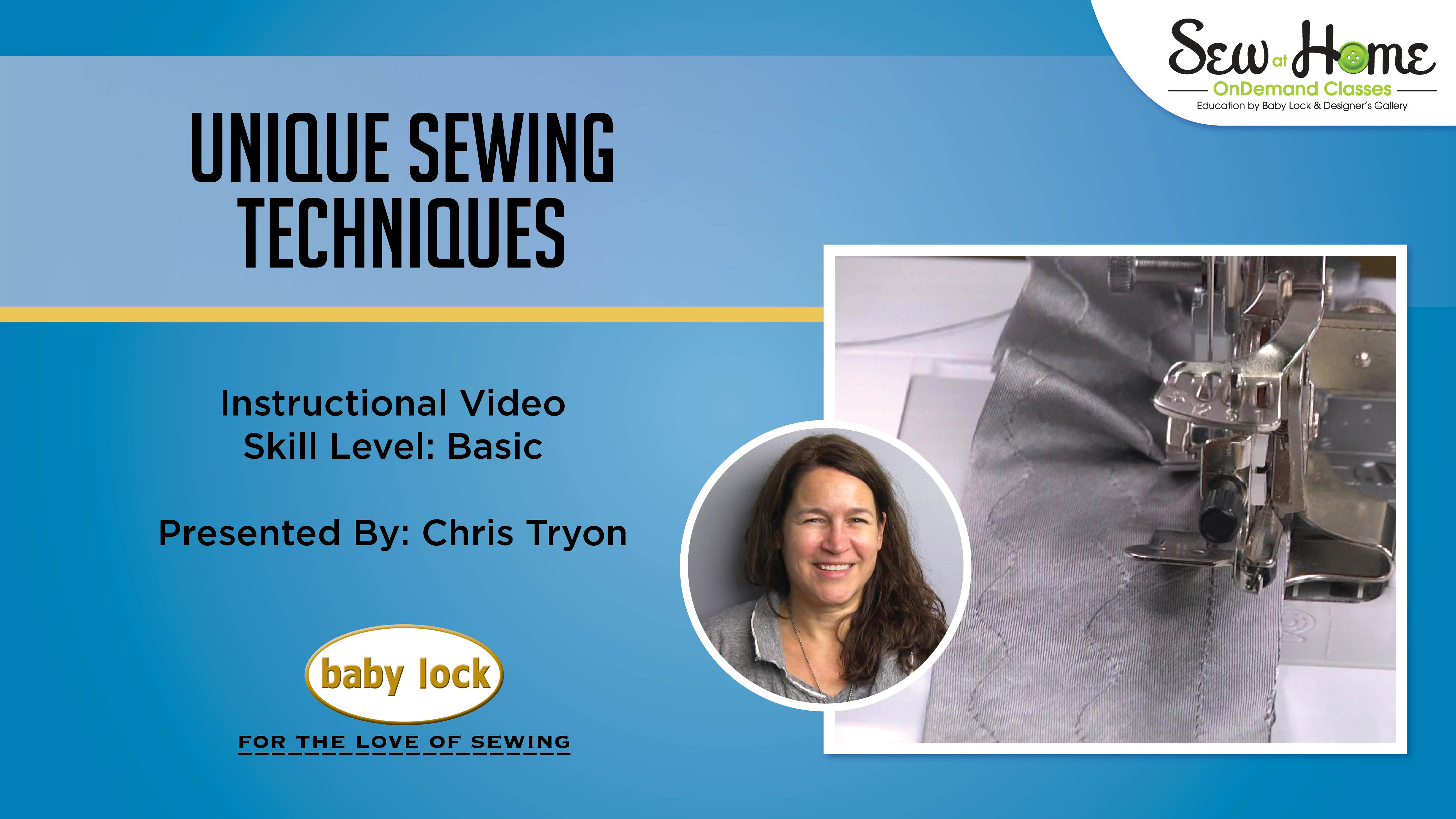 Unique Sewing Techniques