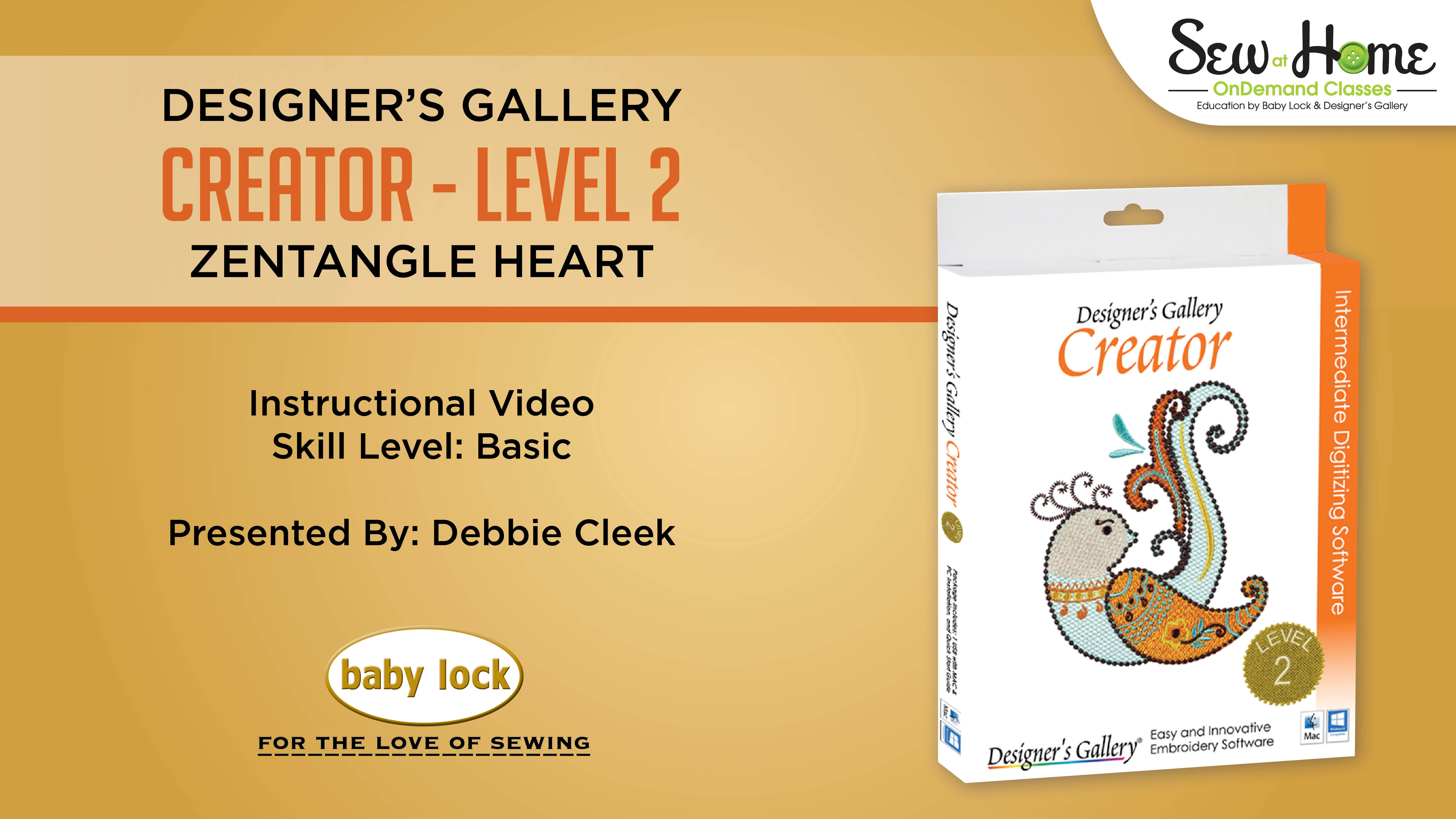 Creator Level 2 – Zentangle Heart