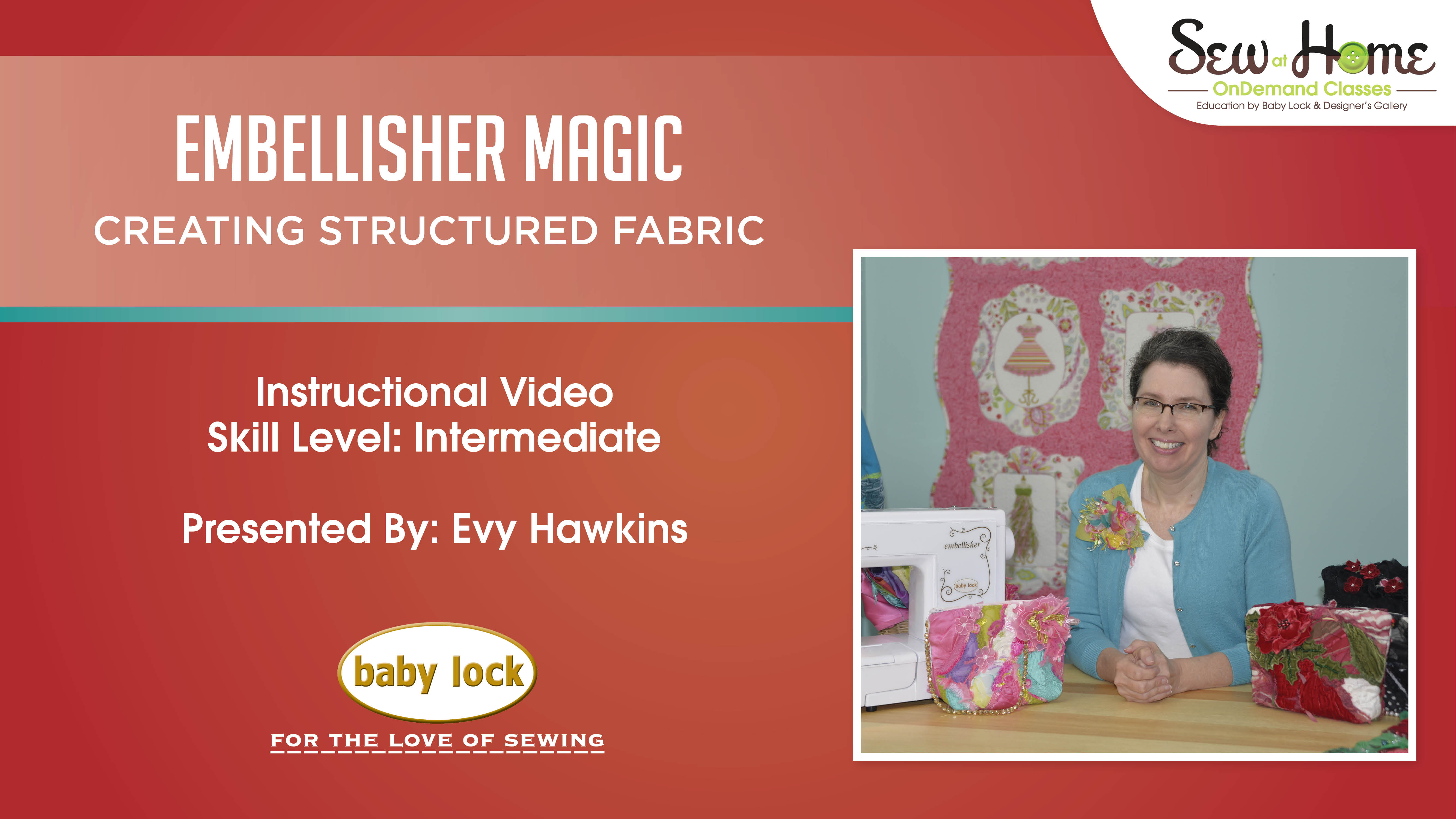 Embellisher Magic - Creating Structured Fabric