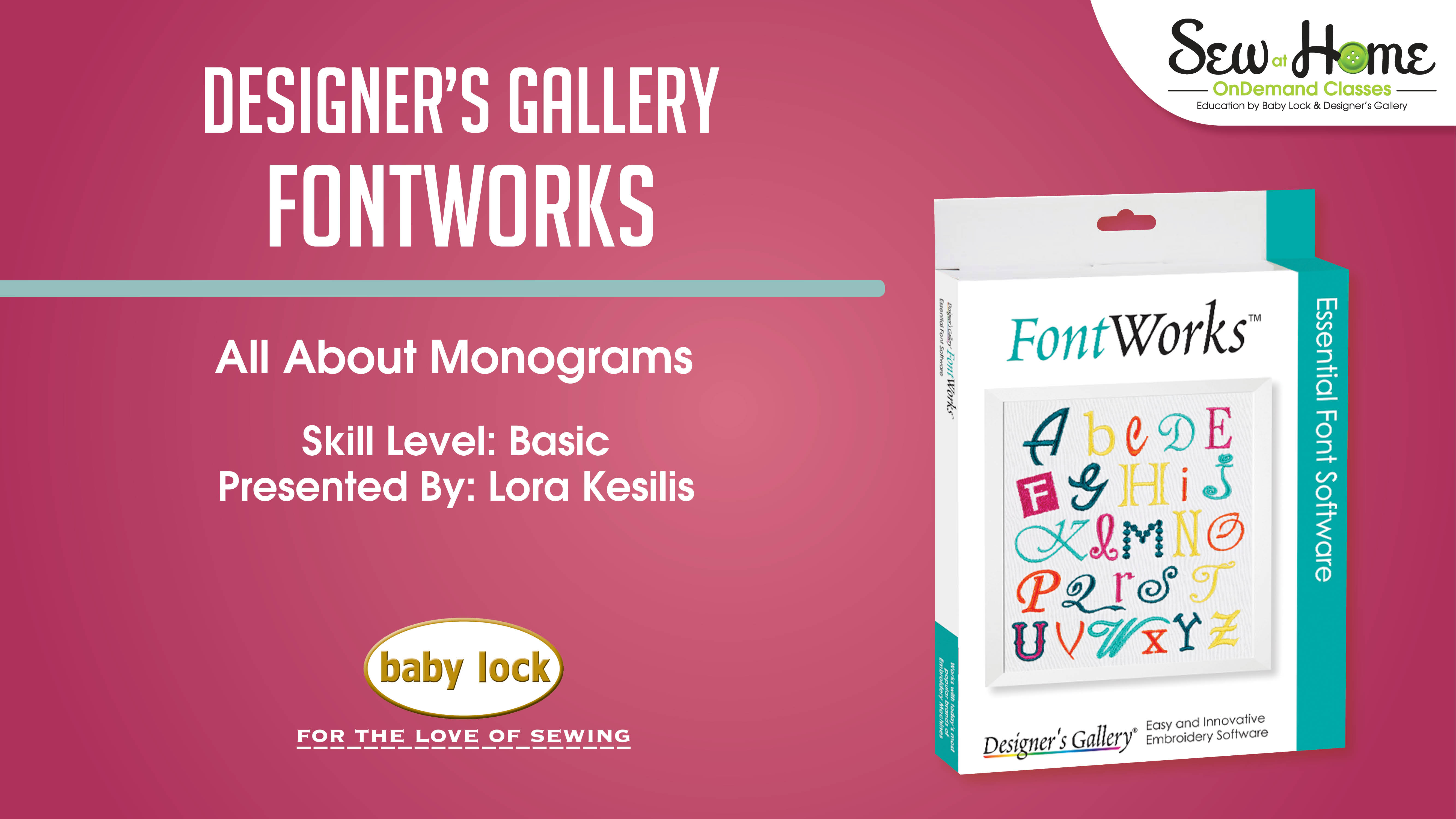 FontWorks- All About Monograms