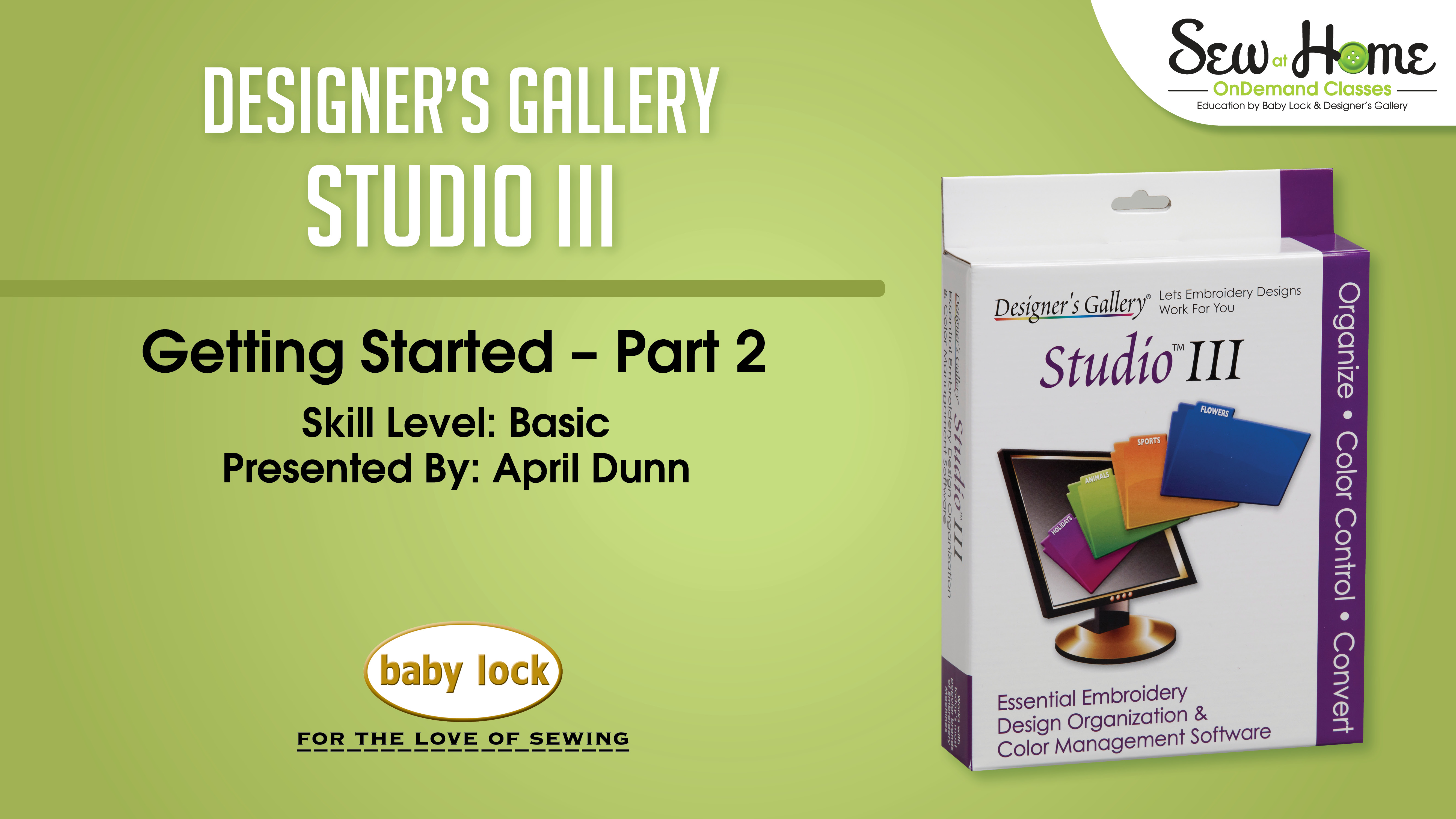 Getting Started with Studio III - Part 2