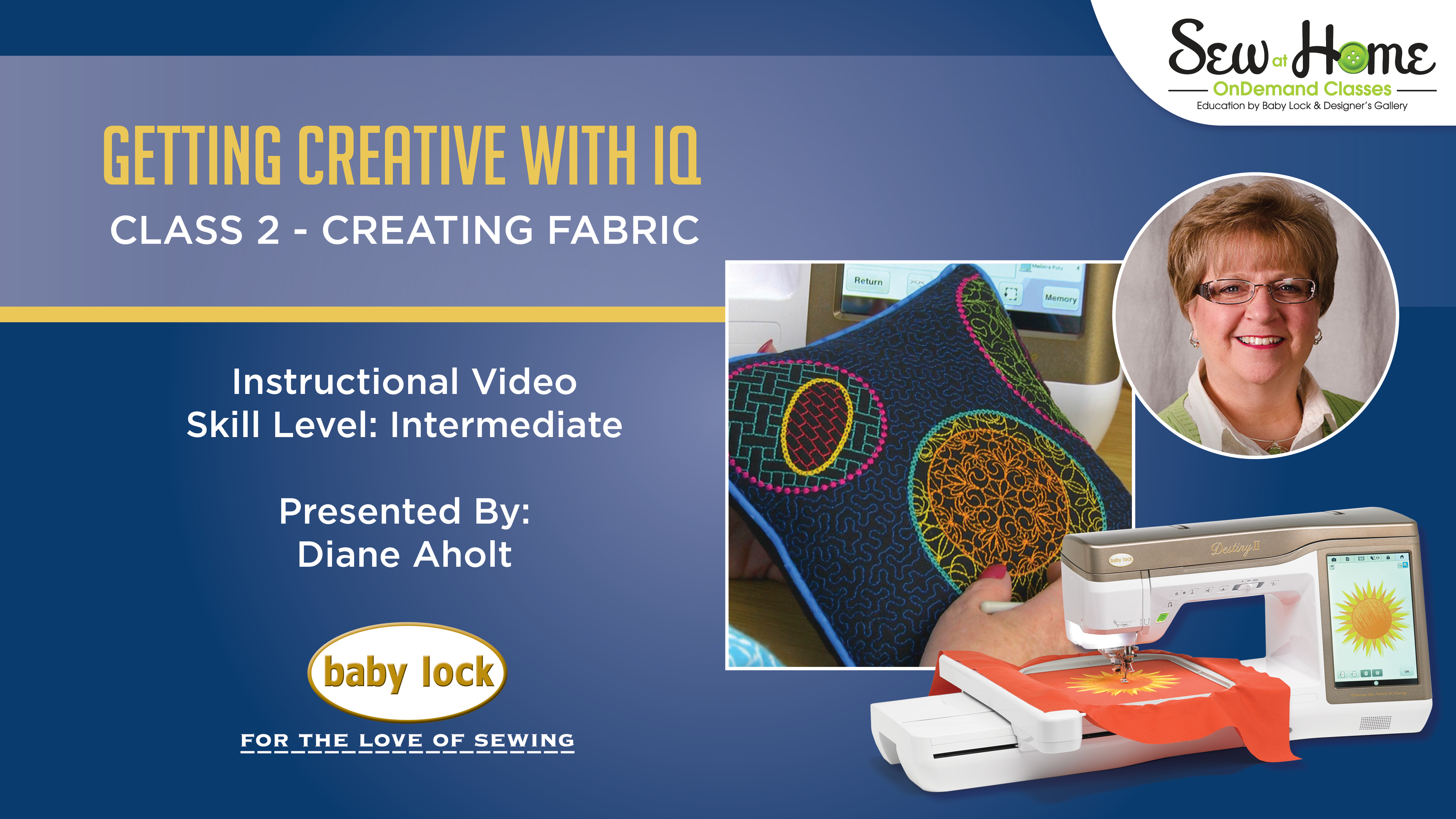 Getting Creative with IQ - Class 2 Creating Fabric